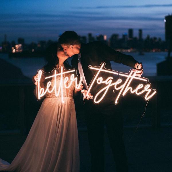Couple Names Neon Sign - Wedding Neon Signs