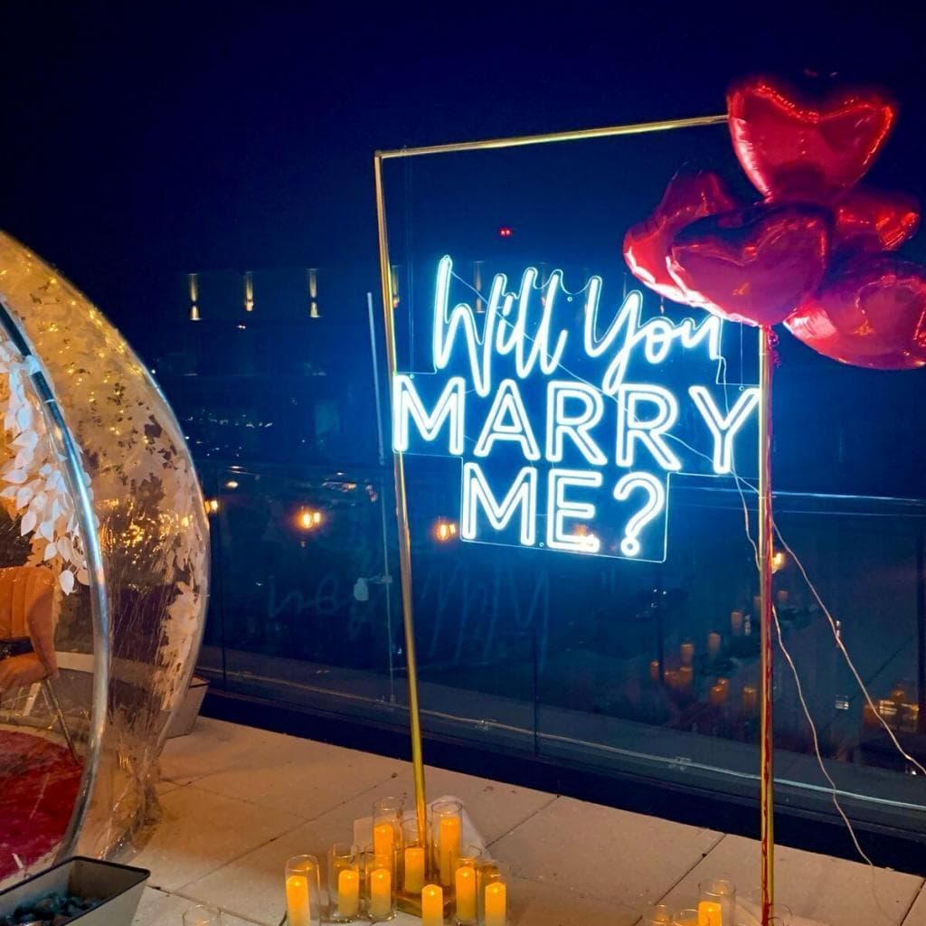 Will You Marry Me LED Neon Sign - Wedding Neon Signs